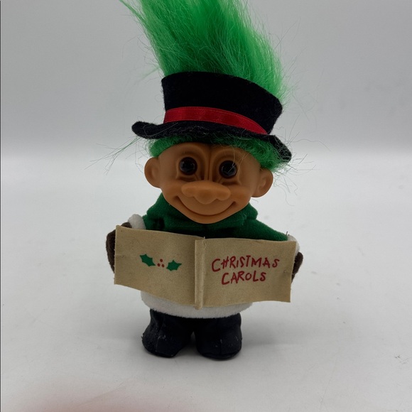 Russ | Toys | Vintage Russ Christmas Carol Troll Doll | Poshmark